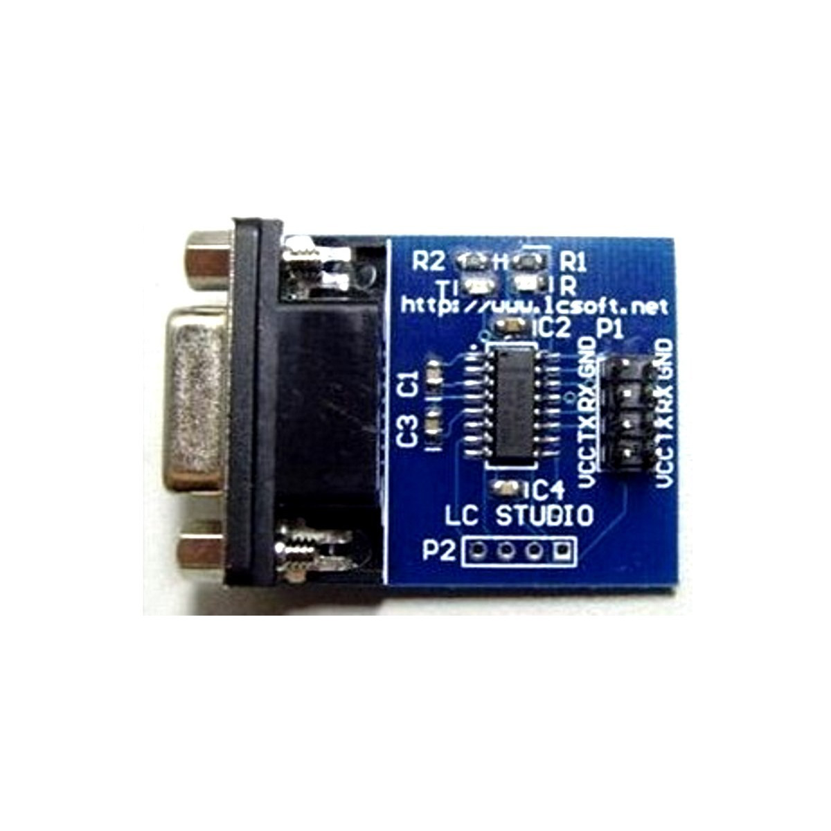 Módulo convertidor de nivel serie RS232 - TTL 3.3-5V compatible con Arduino
