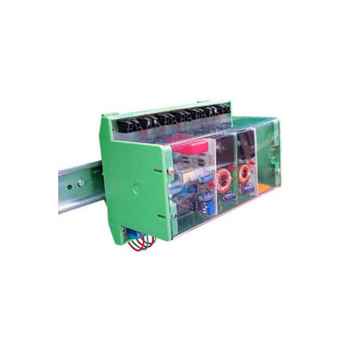Plastic container for DIN rail mounting KIT K8006 K8056 VM118 VM129 VM201