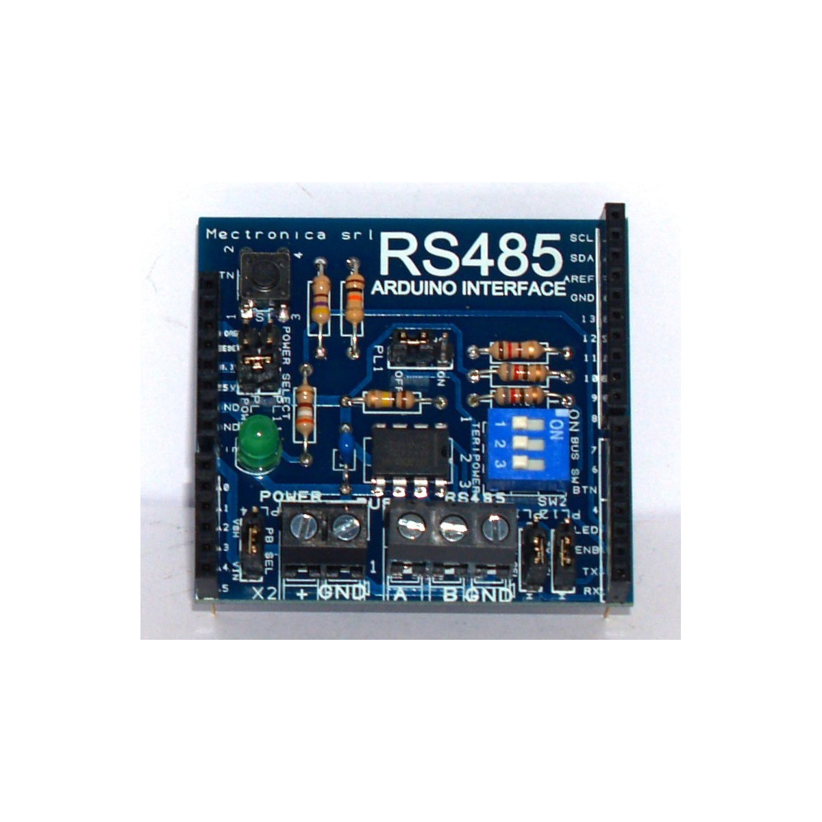 Shield RS485 Arduino universal professional interface 3.3V 5V MAX485