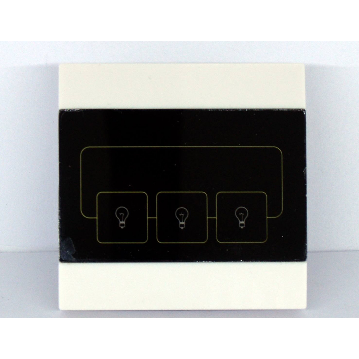 3-button TOUCH switch for 220V devices and 868 MHz remote control