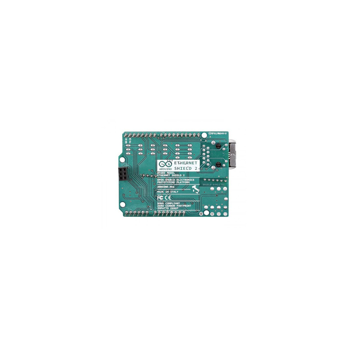 Shield Arduino Ethernet 2 Wiznet W5500 LAN 10/100 con lector microSD ...