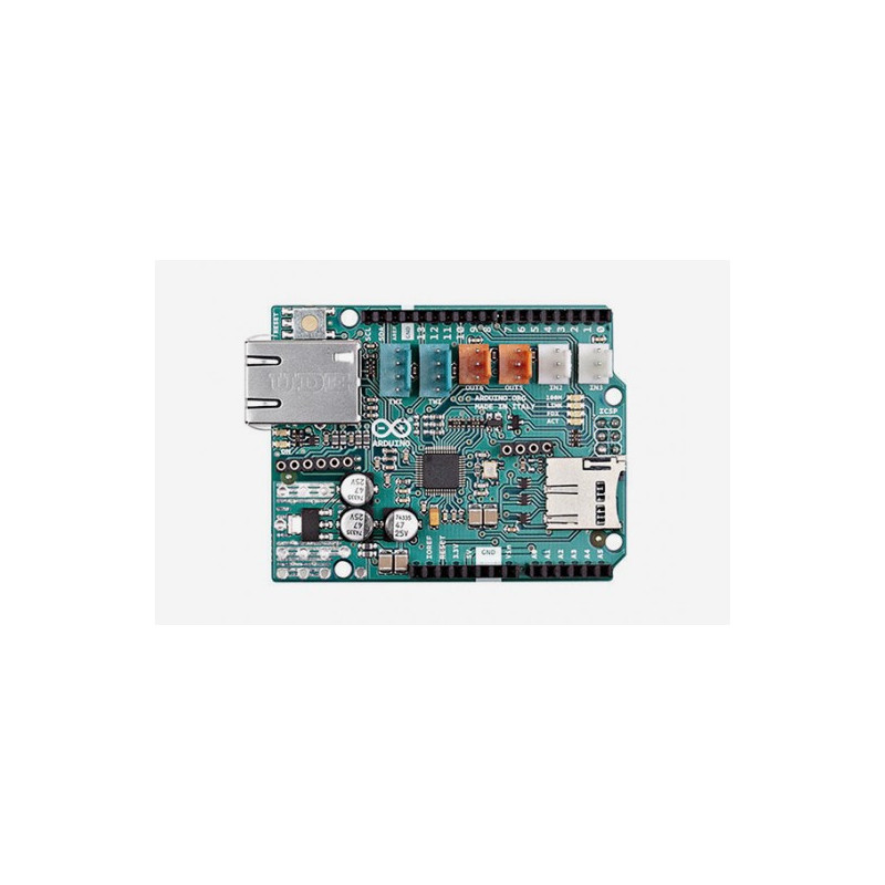 Shield Arduino Ethernet 2 Wiznet W5500 LAN 10/100 with original microSD ...