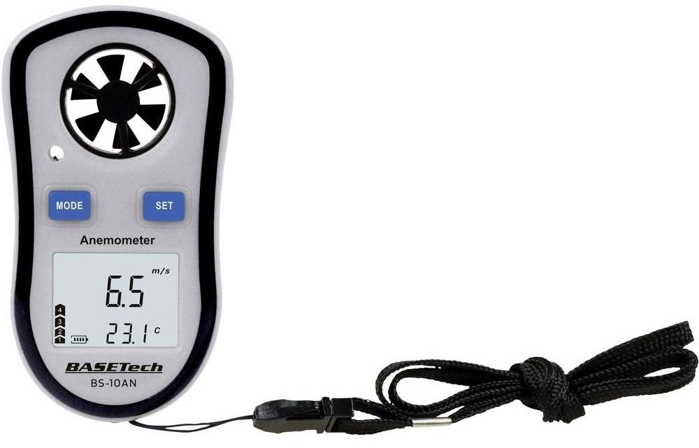 Anemometro Vento 0 1 Fino A 30 M s Con Misura Temperatura Calibrato Di Anemometro Vento 0 1 Fino A 30 M s Con Misura Temperatura Calibrato Di