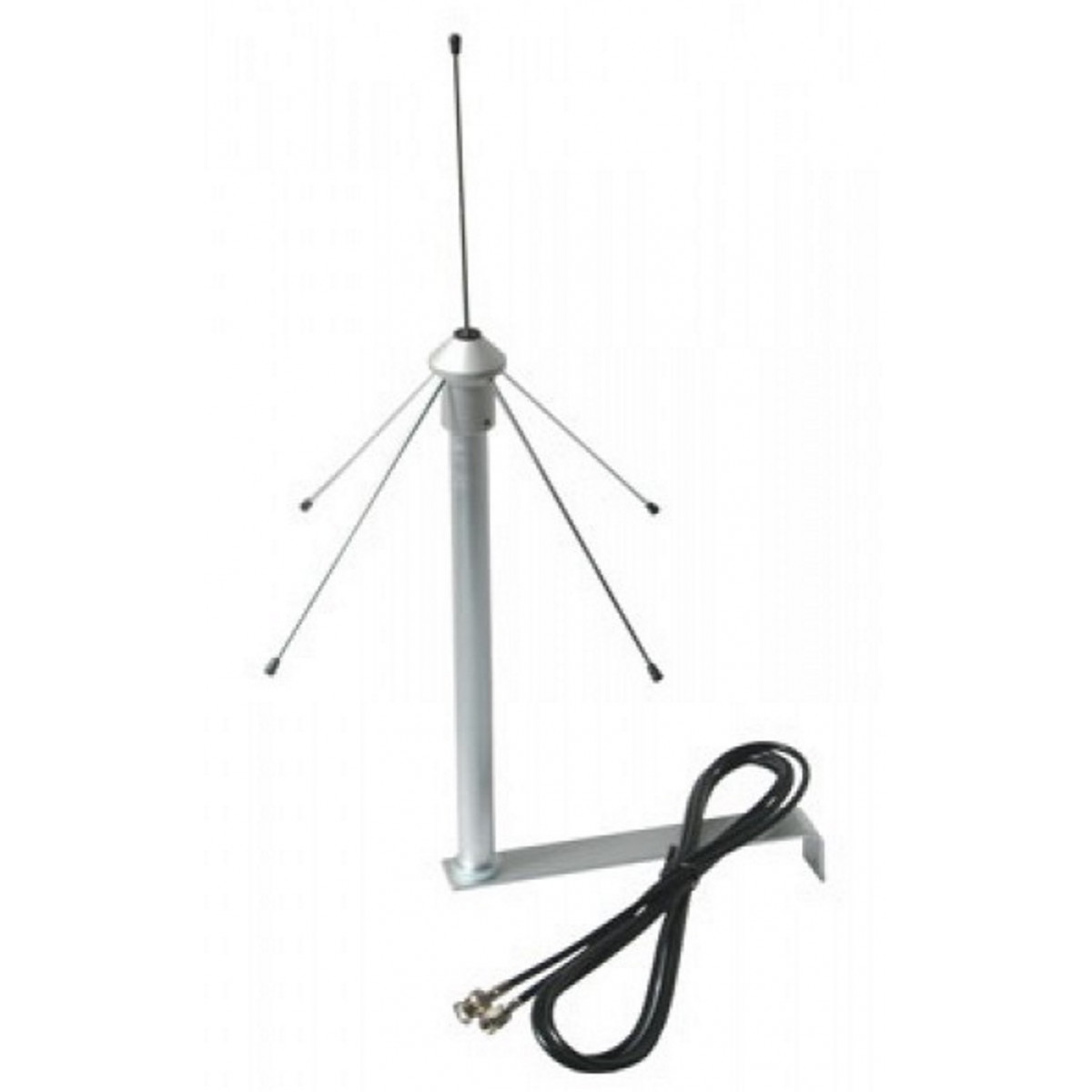 Ground plane omnidirectional antenna 433MHz cable bracket BNC connector ...