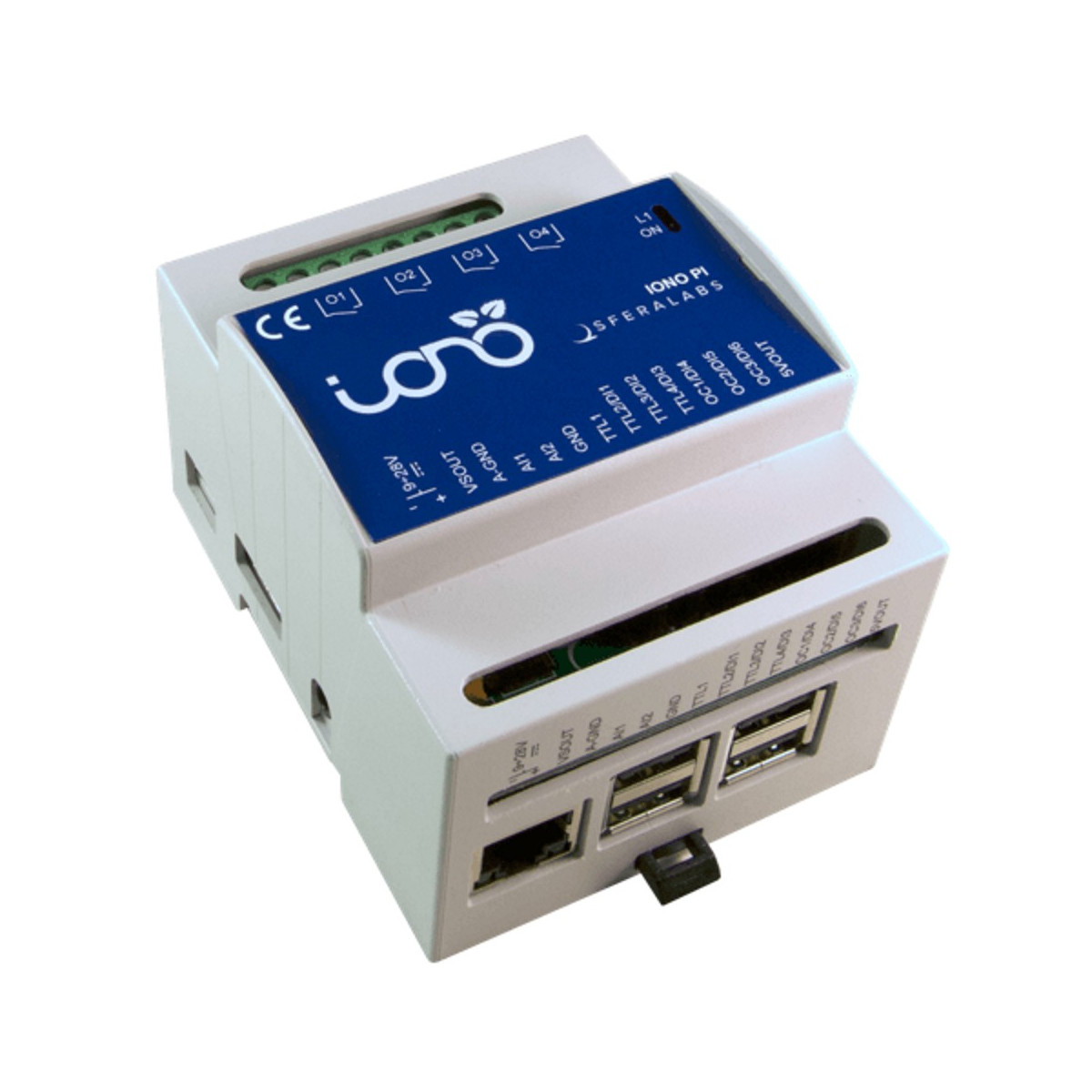 Iono Pi Server Based On Raspberry Pi 4 Relay 2 In Analog 7 Io Digital Rtc