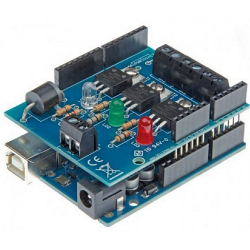 Shield RGB PWM Arduino LED control MAX 50V 6A ideal for strips ...