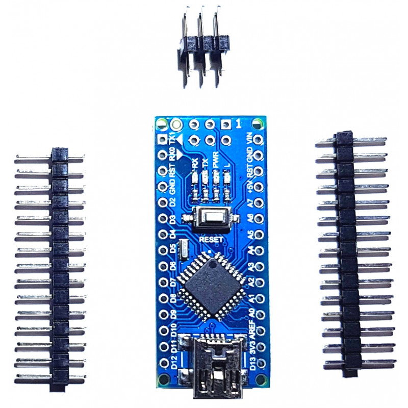 Arduino Nano Atmega168 Compatible Ch340c Usb Microcontroller