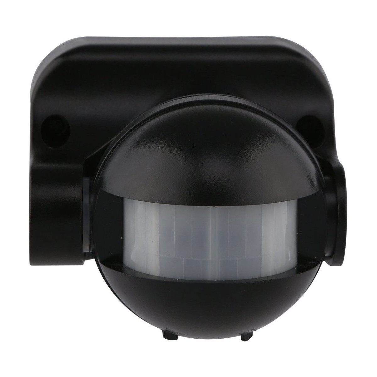 Presence sensor + twilight + timer switch on automatic light black 230V