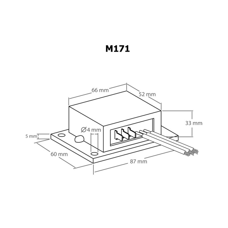 CONTROL DE POTENCIA PWM 9-28V DC 10A para motores, calentadores y LED