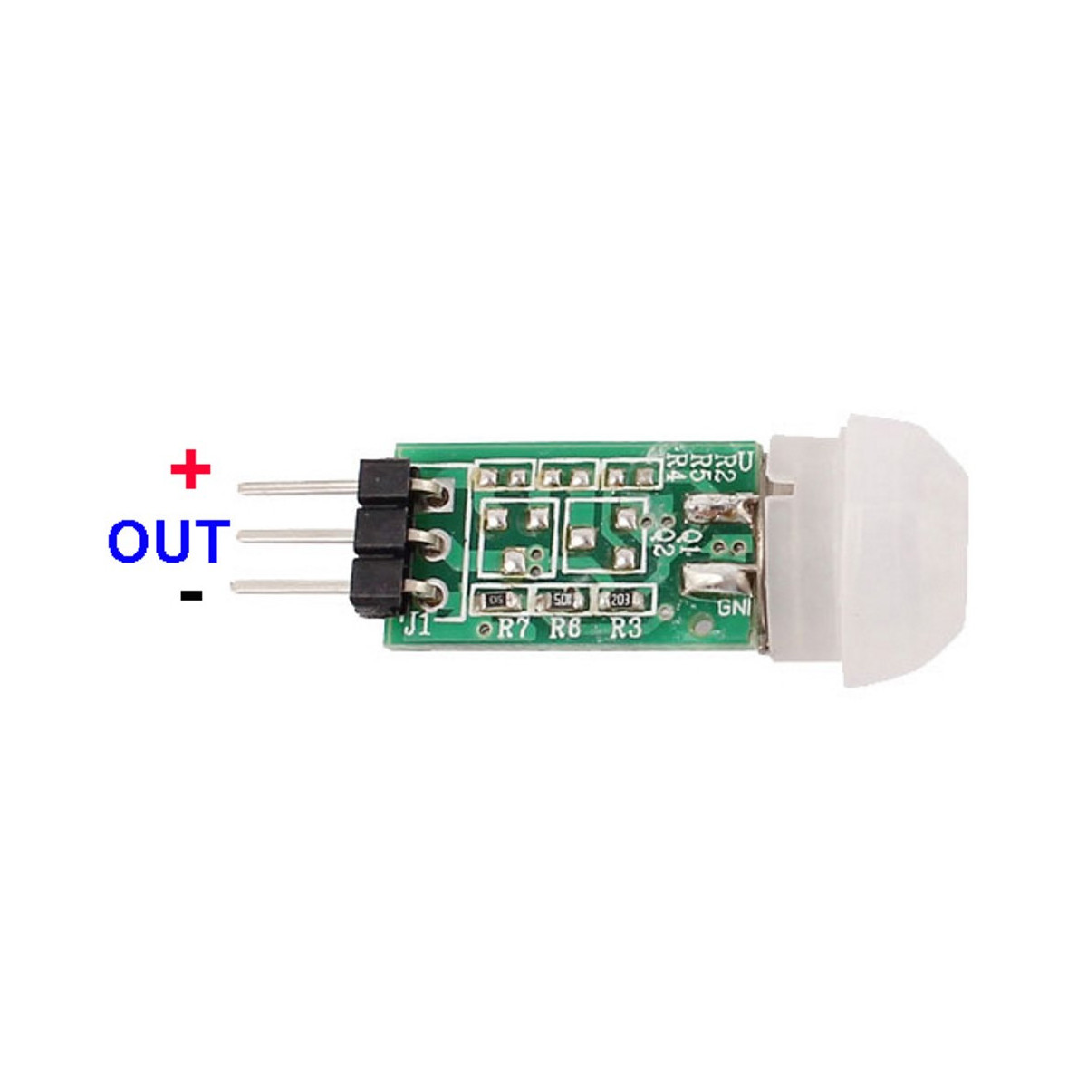 MINIATURE PIR MODULE 5m MOVEMENT SENSOR FOR ARDUINO