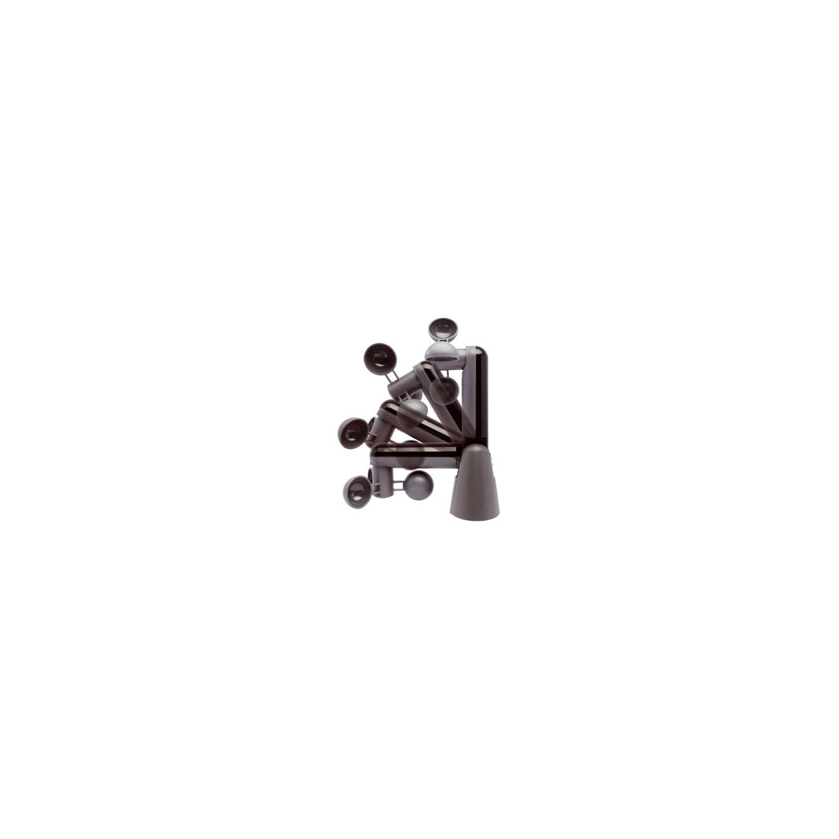 3-blade wind speed sensor with articulated arm and output contact