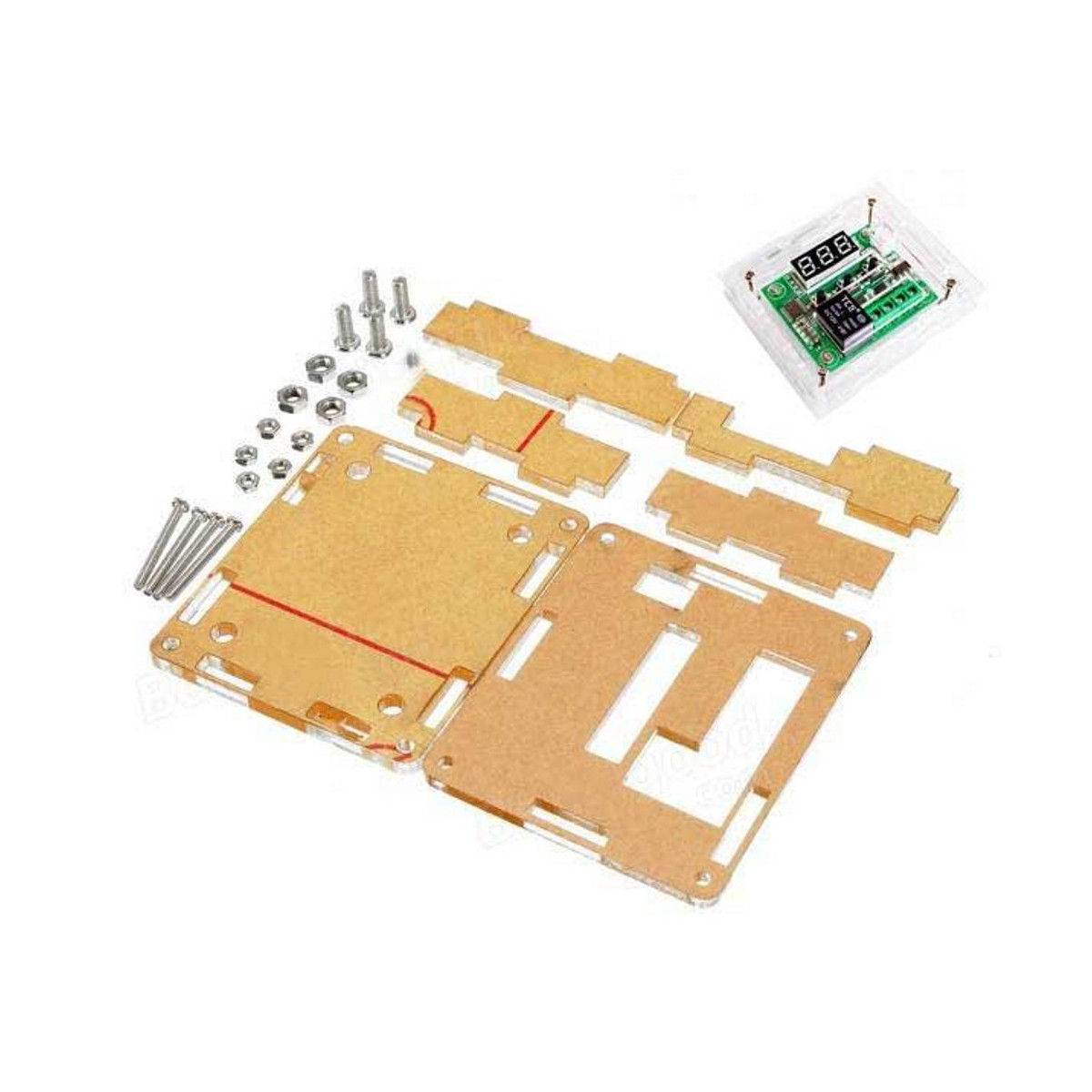TRANSPARENT BOX FOR MINITHERMOSTAT
