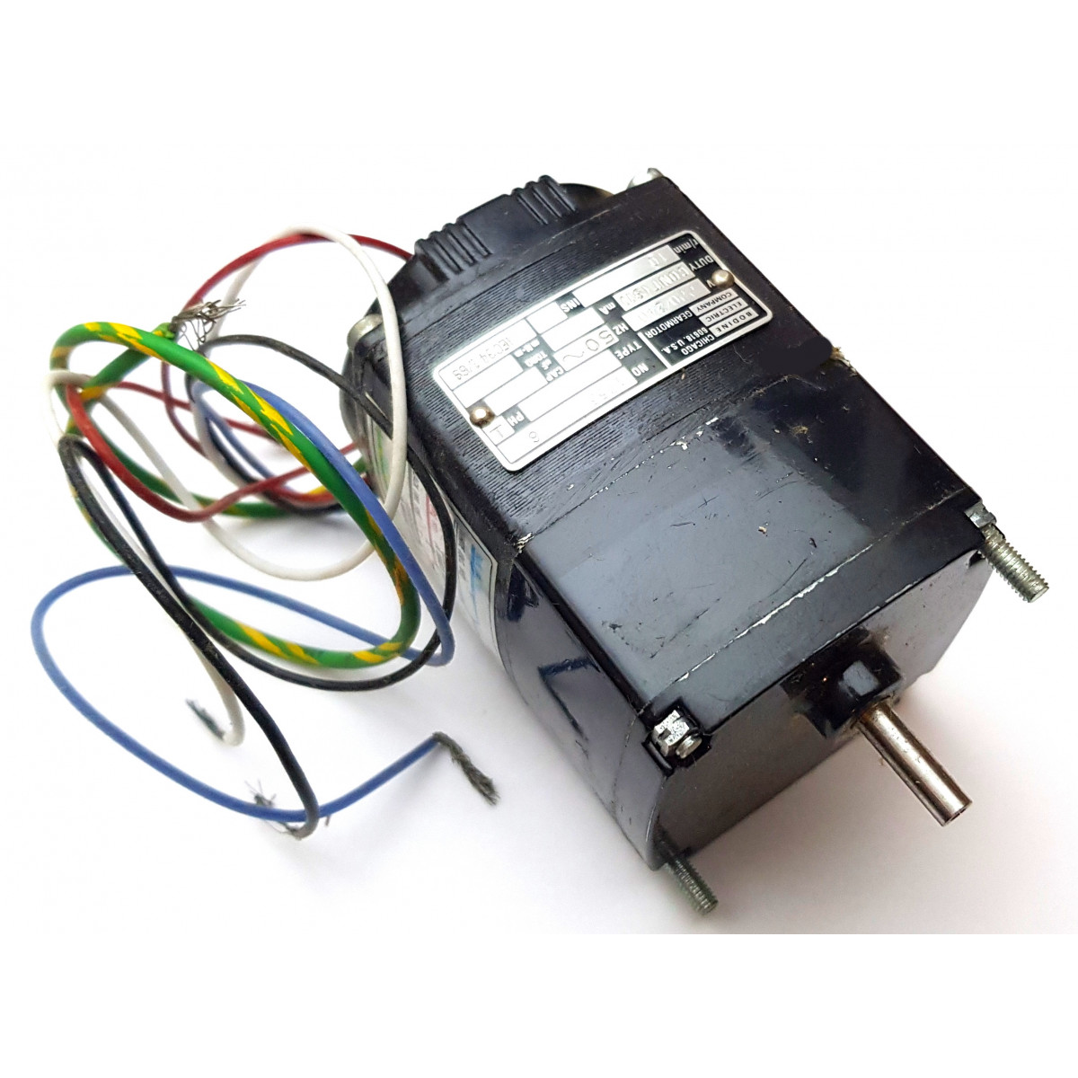 Single-phase reducer motor 230V AC 671 mN m 10 rpm 55mA clockwise ...