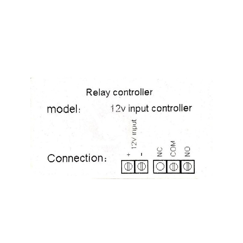 SPDT 7A 250V dry contact relay module with 12V DC coil boxed