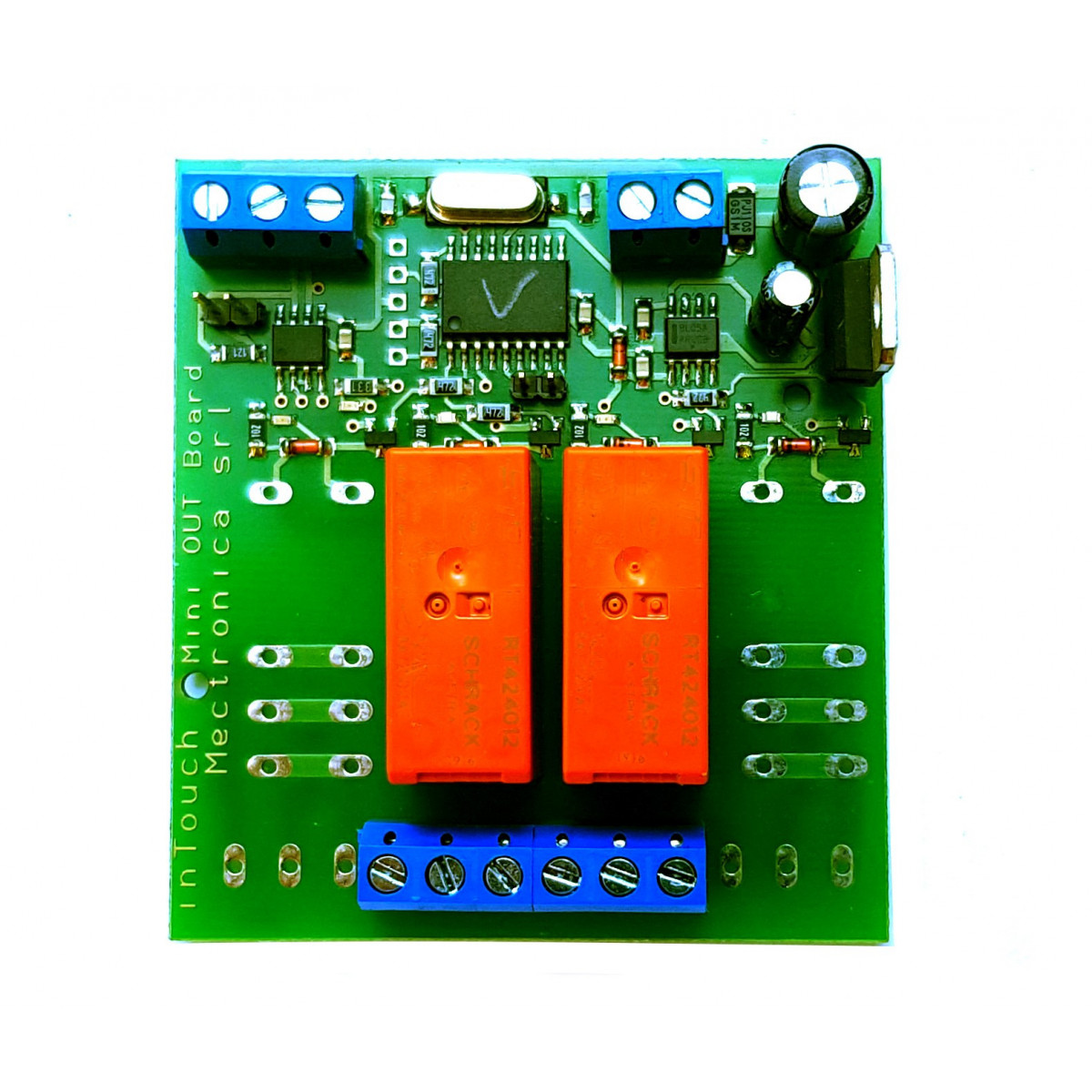 MODBUS RTU Mini OUT 2 sortie relais SPDT 16A sur BUS RS485 carte lâche