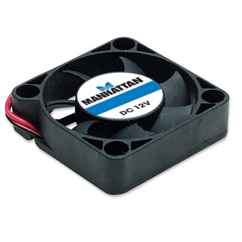 Ventola raffreddamento brushless 12V DC 40x40x10 connettore passante ...