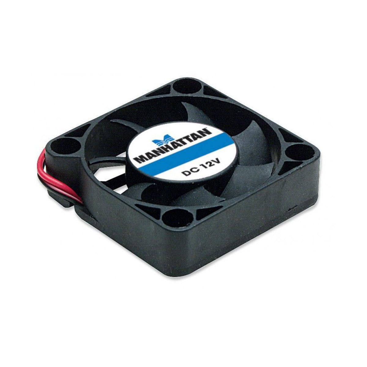 Brushless cooling fan 12V DC 40x40x10 through 4 pin molex connector