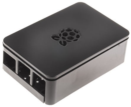 Case contenitore plastico NERO per Raspberry PI 2 model B coperchio ...