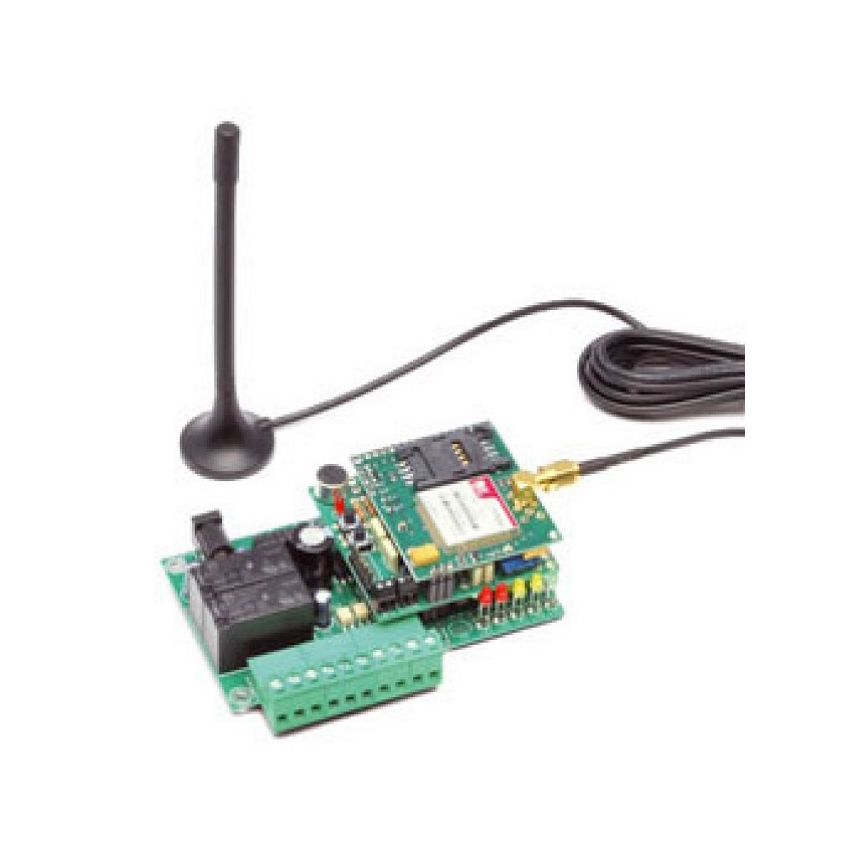 Commandes du numéroteur téléphonique GSM DTMF, SMS, relais 2 entrées, 2 ...