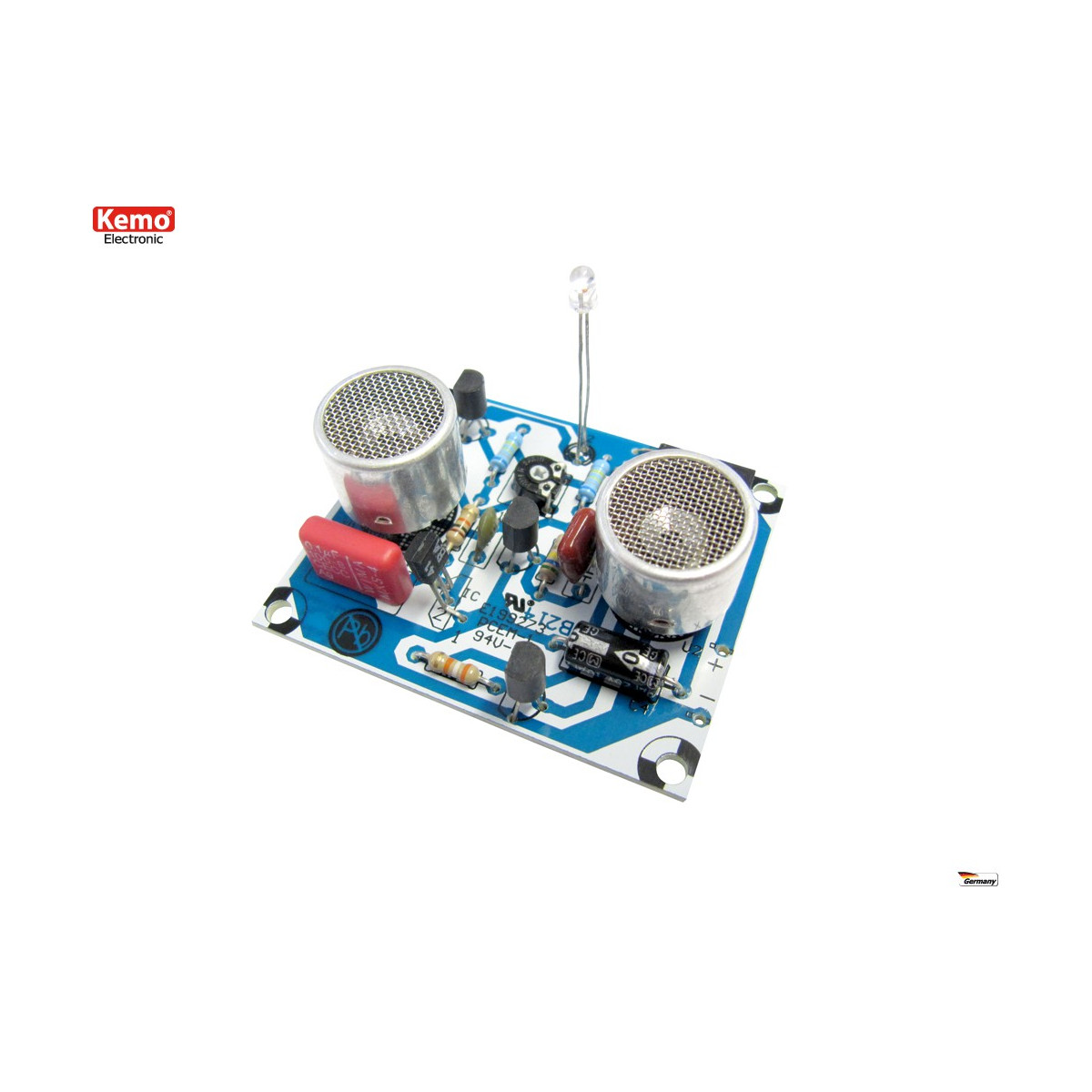 KIT proximity sensor ultrasonic proximity adjustable 10–80 cm 9-12 V DC