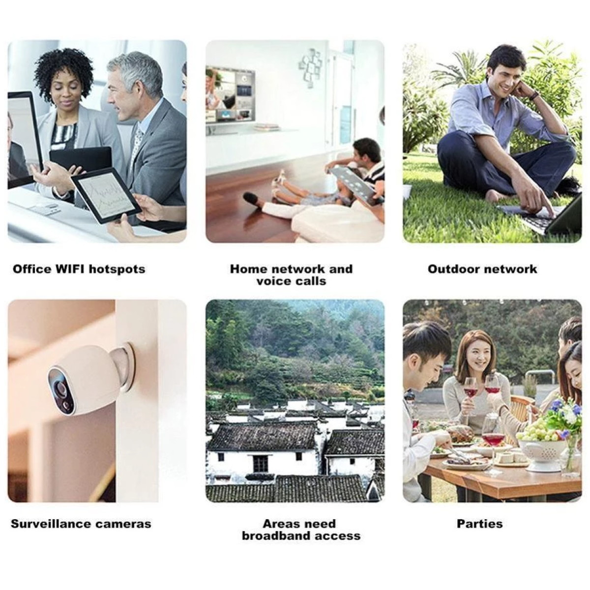 4G GSM VoLTE desk phone with 150Mbps Internet Hotspot function