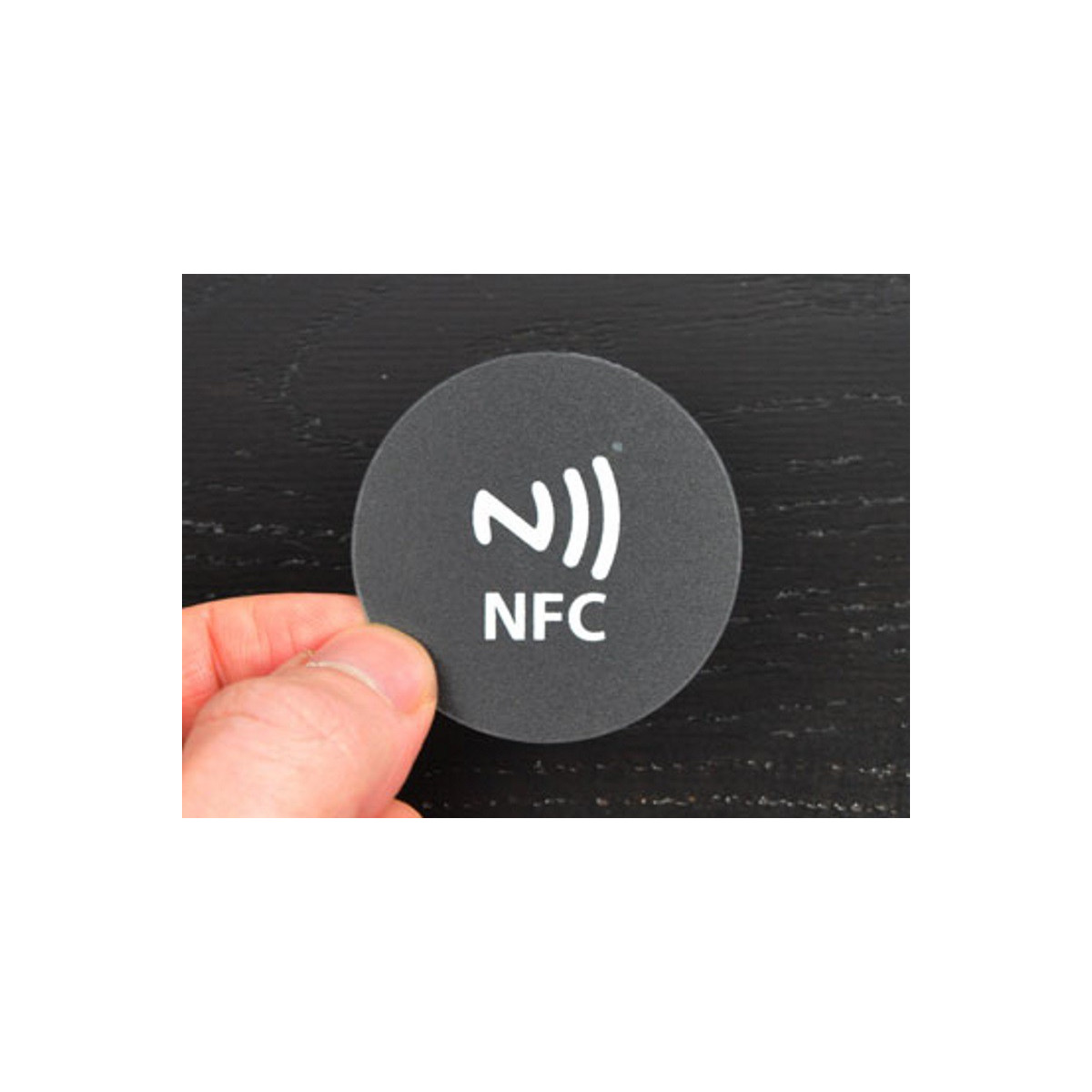 TAG NFC circular adhesive 45mm polycarbonate external internal waterproof