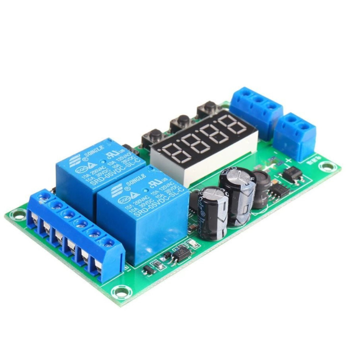 DC 7-30V Pulse Off Cycle Timer Relay Module