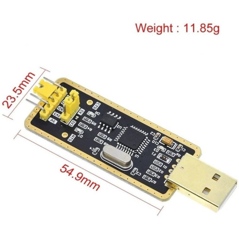 5V 3.3V Serial TTL Level USB 2.0 Adapter USB-Modul mit Kabeln für Arduino