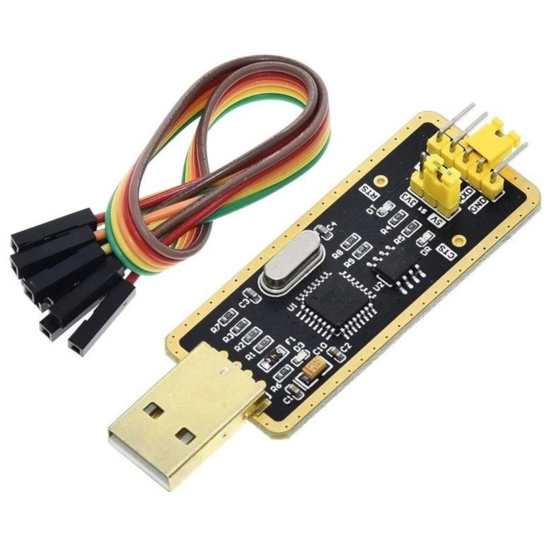 5V 3.3V Serial TTL Nivel USB 2.0 Adaptador Módulo USB con cables para ...