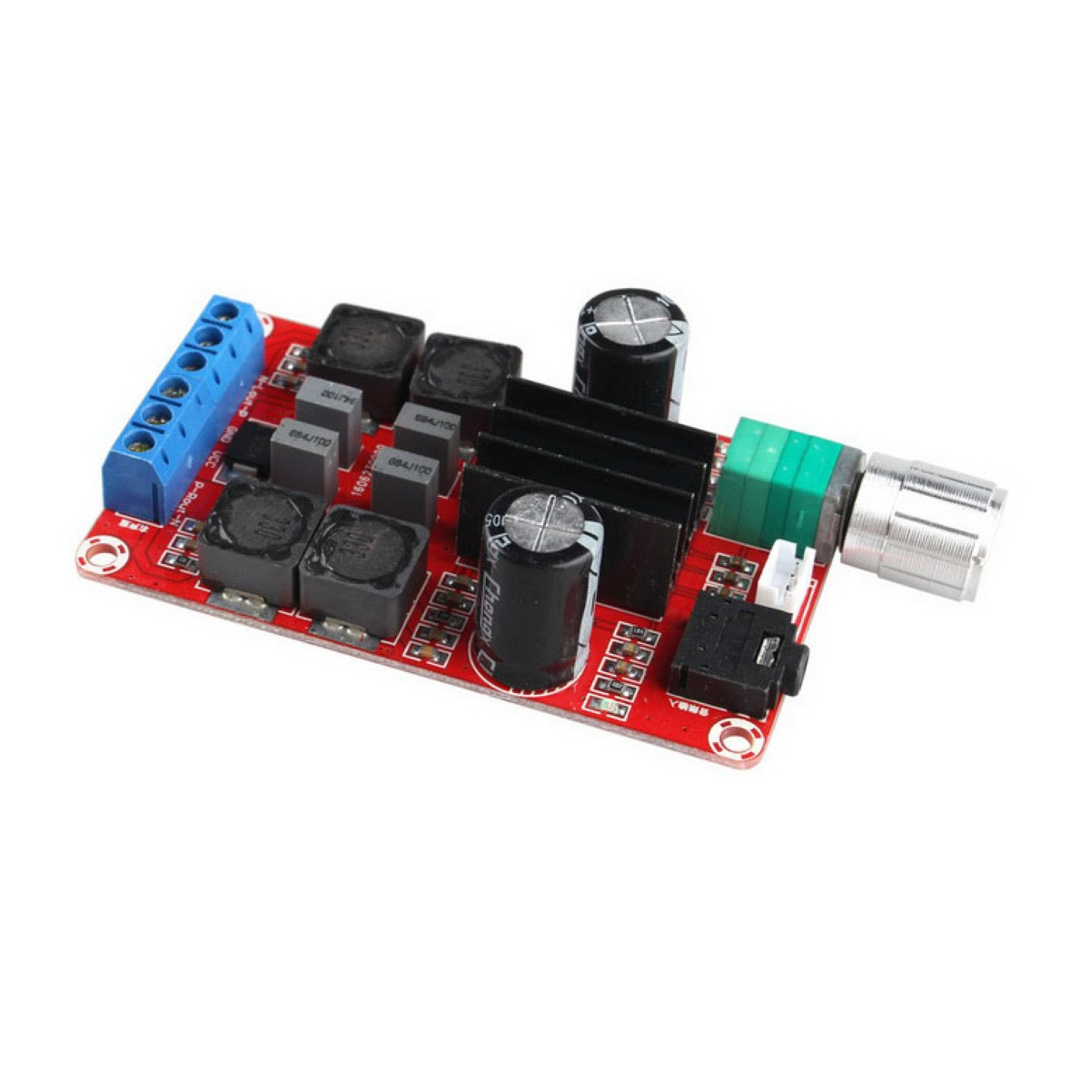 Class D audio amplifier 50W + 50W 24V DC - PCB BOARD LCAM104
