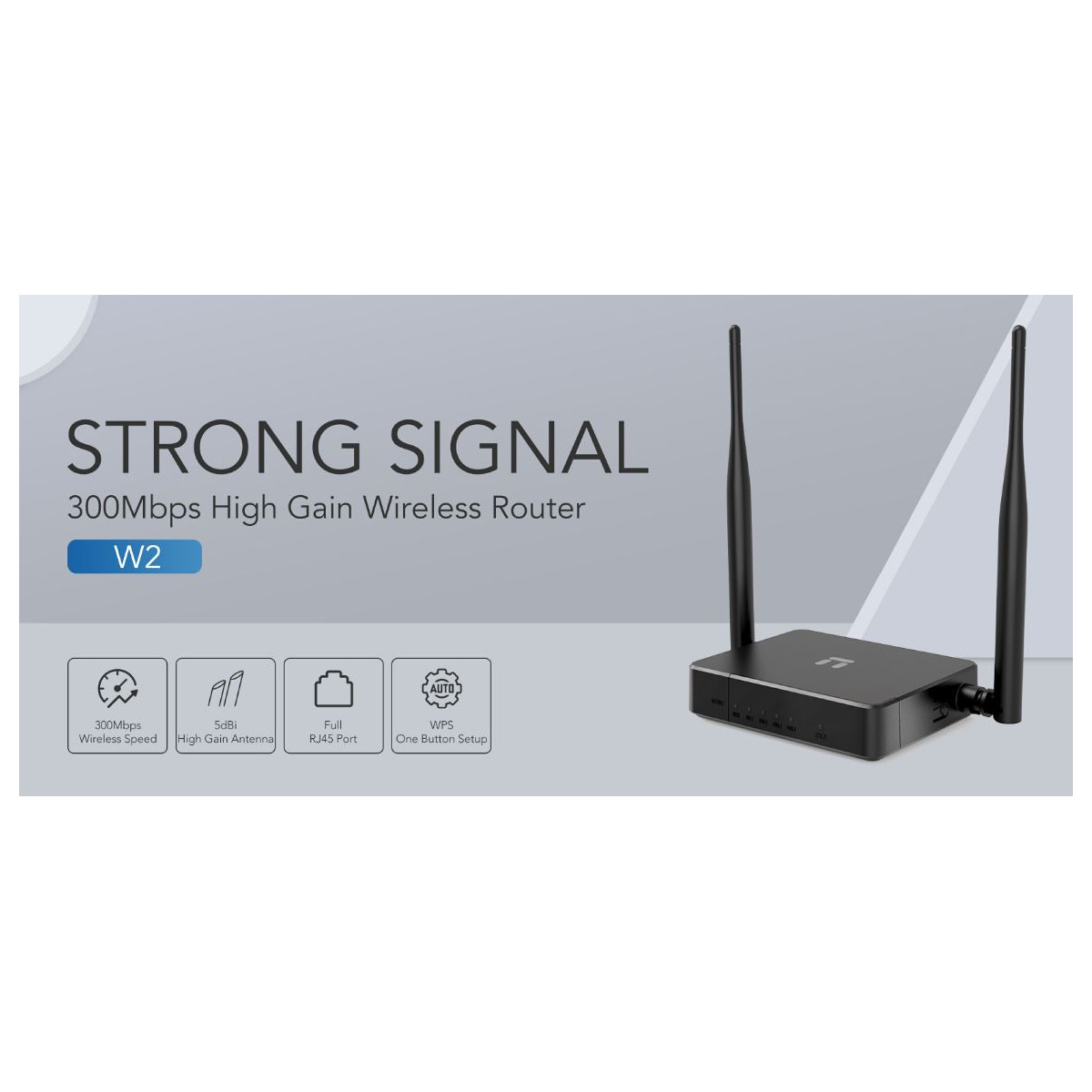 Stonet W2 300Mbps wireless router with repeater function