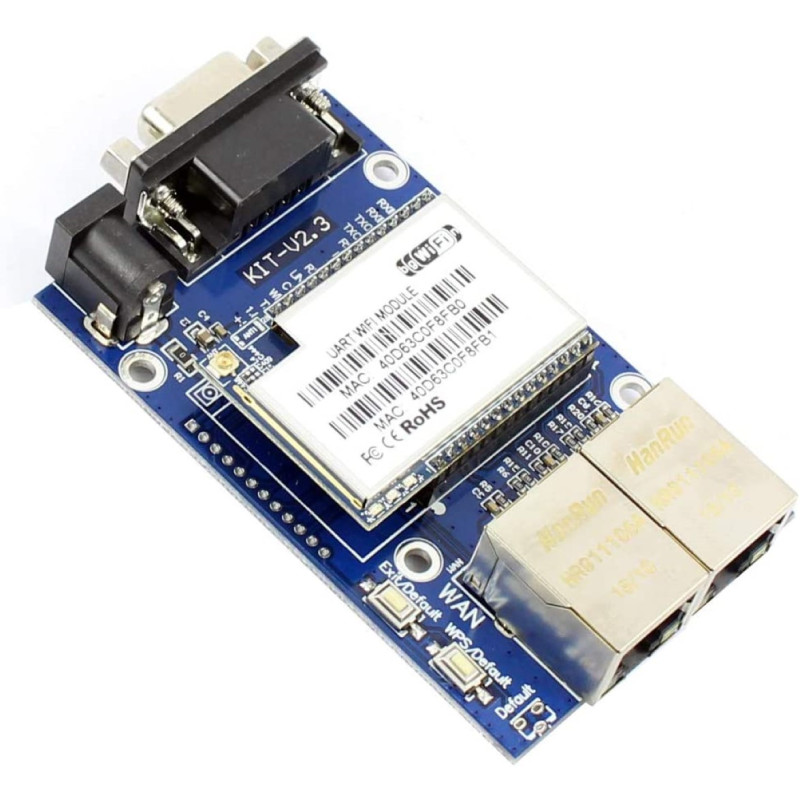 Industrial multifunctional RS232 LAN Ethernet WiFi interface converter
