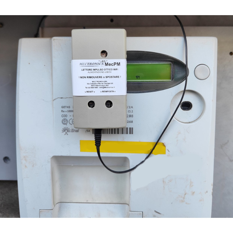 MecPM WiFi Smart Meter bill consumption meter for electricity meter