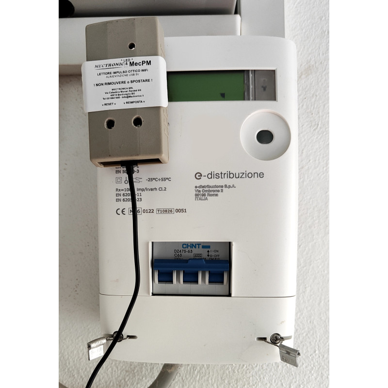 MecPM WiFi Smart Meter bill consumption meter for electricity meter