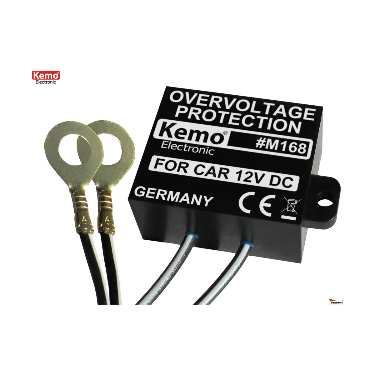 Overvoltage spike protection for 12V DC vehicle systems