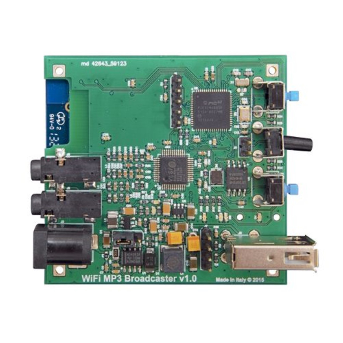 Streaming Transmitter Receiver Audio streaming over Wi-Fi