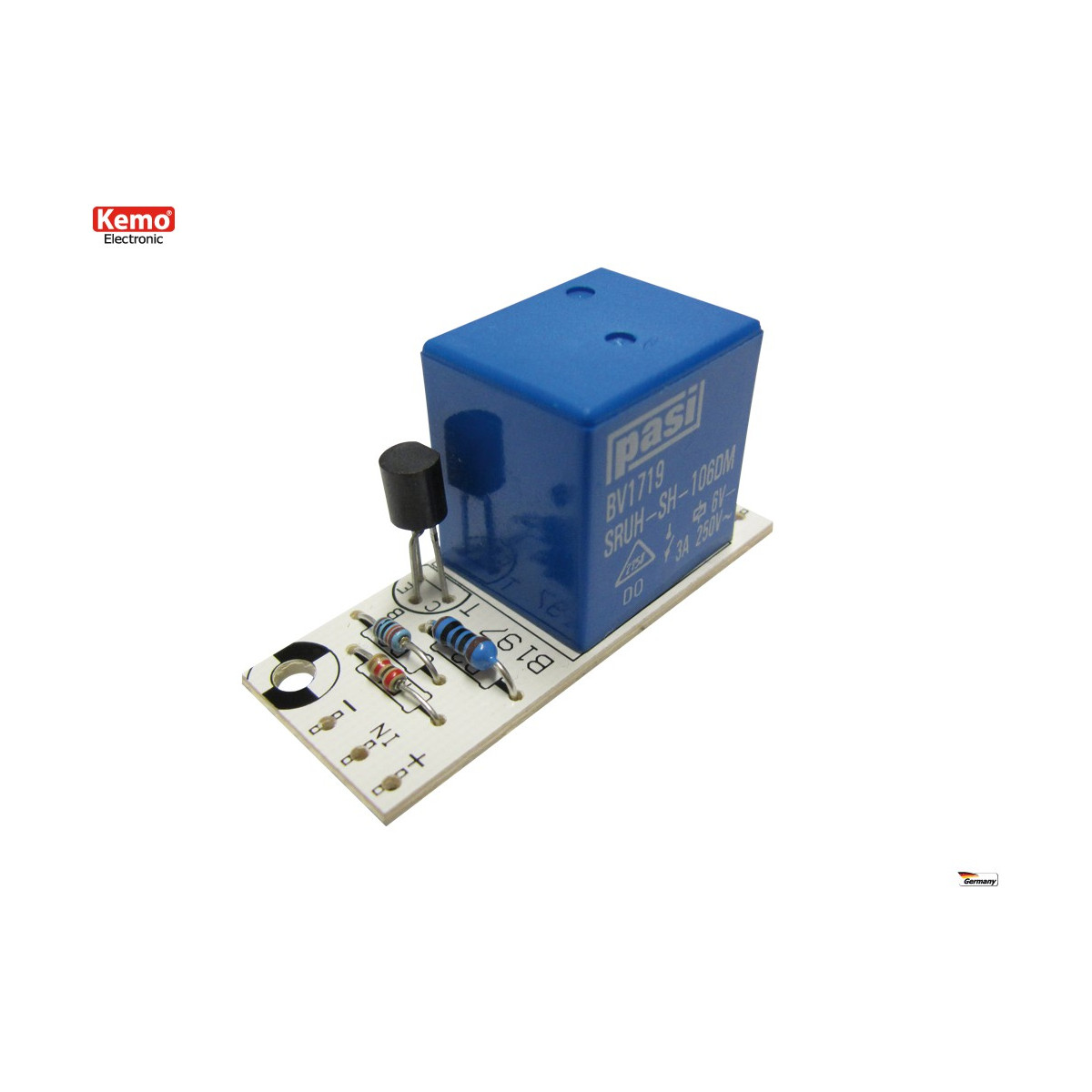 12V DC relay module KIT for Arduino and embedded systems with 3-12V DC out