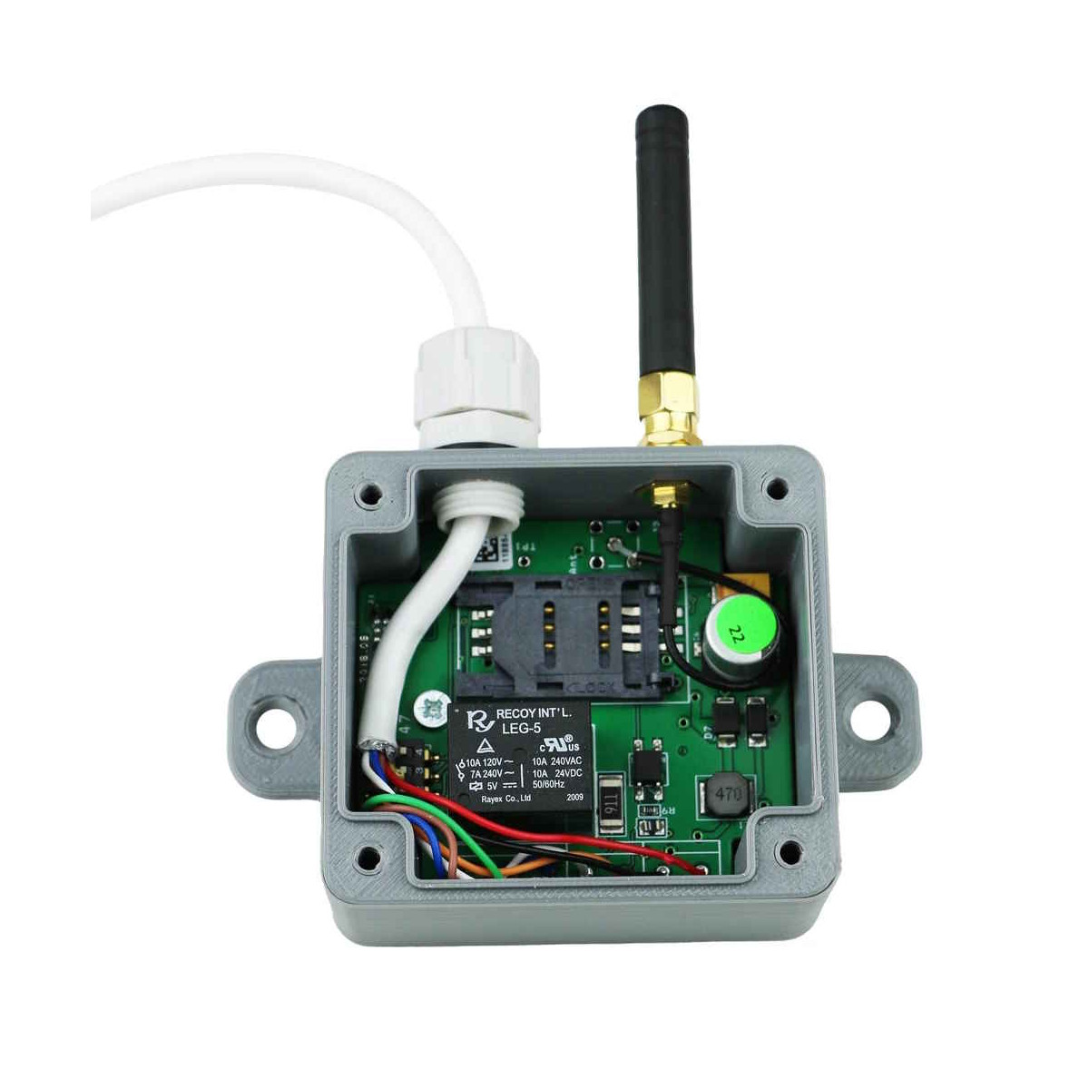MultiOne GSM Cloud Kit Eco - Telecomando GSM 1 ingresso e 1 uscita relè ...