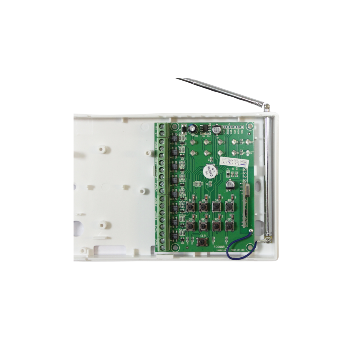 868 MHz wireless to wire converter for wireless sensors on wired ...