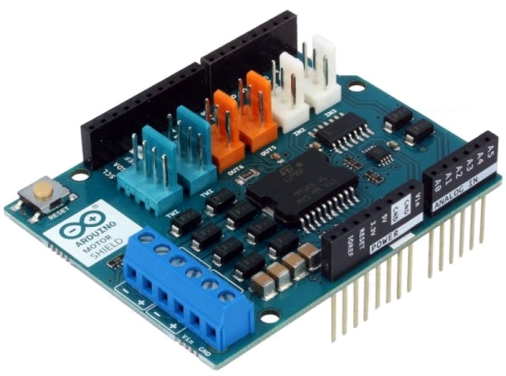 Arduino Motor Shield REV3 L298 ponte H motori DC e passo-passo 5-12V